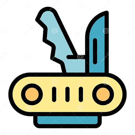Scouting Knife Icon Vector Flat Stock Vector Illustration Of Climbing Tent 273324950