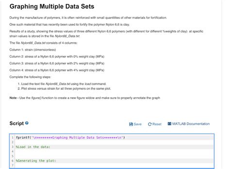 Solved Graphing Iviuitiple Data Sets During The Manufac