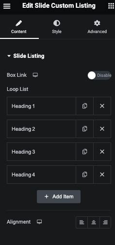 Slide Custom Listing Widget Tutorial Essential Classy Addons For Elementor