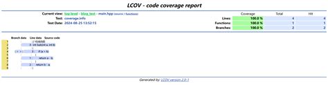 【c】单元测试覆盖率工具lcov的使用 Csdn博客