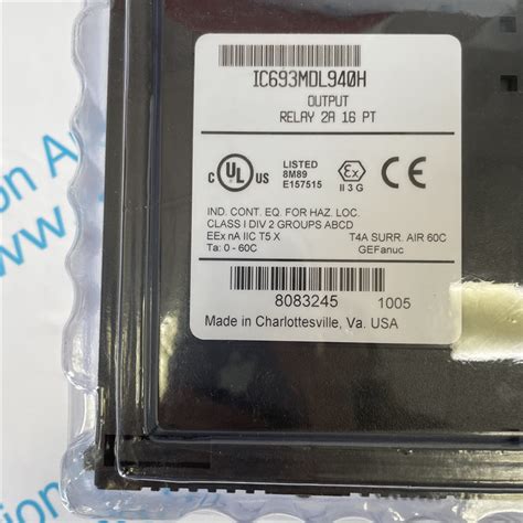 GE Relay Output Module IC MDL Buy GE Relay Output Module IC MDL Relay Output