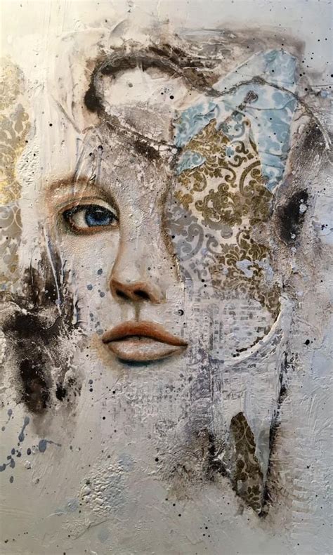 Pin By Omnia Ezzat On My Mixed Media Art Canvas Mixed Media Art Techniques Art Photography