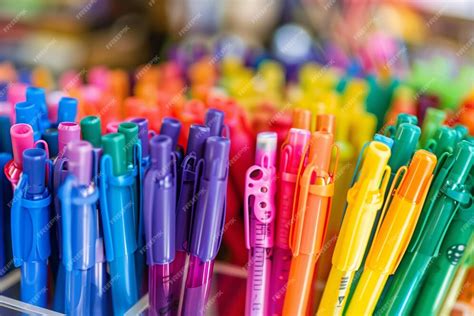 Neatly Labeled Classroom Supplies Premium Ai Generated Image