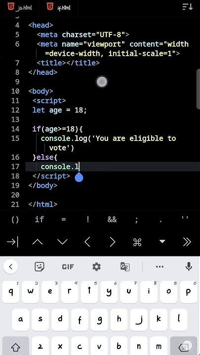 conditions in javascript if else statement in js shorts youtube