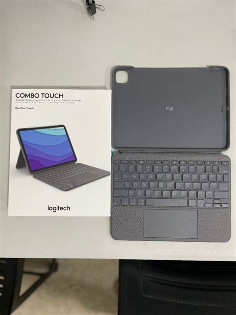 Logitech Combo Touch Keyboard Case For Ipad Pro Inch Mobile Phones Gadgets Mobile