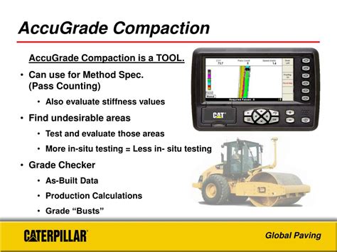 Ppt Accugrade Compaction Gps Mapping And Measurement System Powerpoint