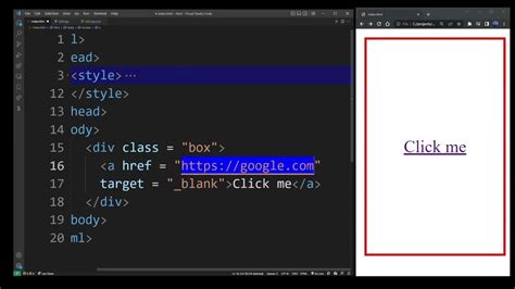 Html How To Link To Another Page Youtube
