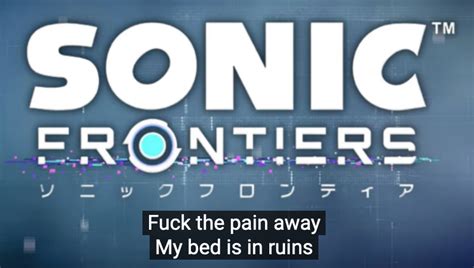 Strange Isn T It There Is An Explicit Version Of Sonic Frontiers