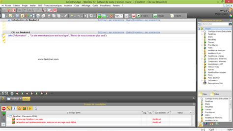 Windev 17 Tutorial Utiliser Les Messages Box