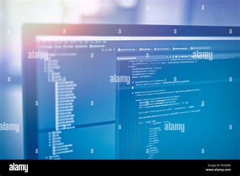 Computer Programming Code Screen Hi Res Stock Photography And Images Alamy
