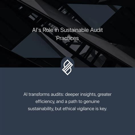 Ais Role In Sustainable Audit Practices → Scenario