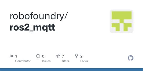 github robofoundry ros2 mqtt