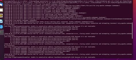 Start Kafka Unable To Canonicalize Address Localhost Stack Overflow