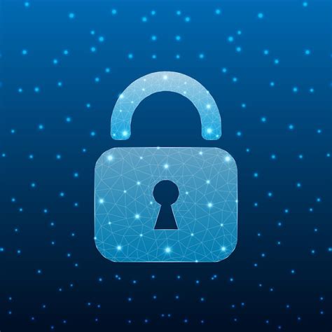 Premium Vector Cyber Security Concept Internet Technology Business Idea Concept With Low Poly