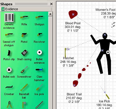 Microsoft Visio Crime Scene Templates Sitemonsters