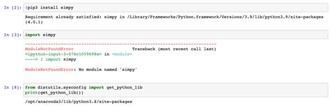 Python Pip Installing To One Folder But Jupyter Pulls Packages From Another Folder Stack