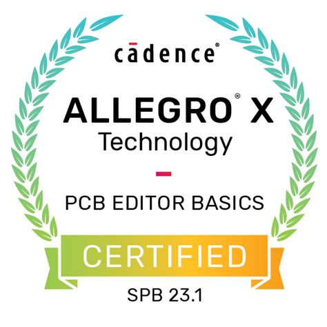 allegro x pcb editor basic techniques training course cadence