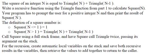 Solved Hello I M Having Issues On How To Handle A Recursive Chegg
