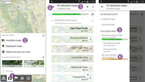 How To Use File Based Maps AlpineQuest