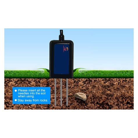 Sensor De Ce E Temperatura Do Solo Monitoramento Agrícola Preciso