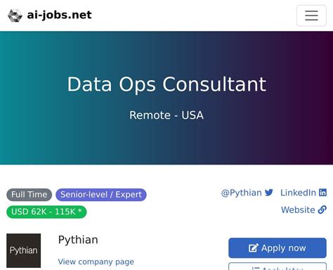 Hiring Data Ops Consultant Remote Raimljobs