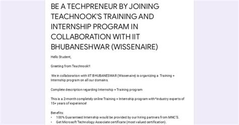 satyam mishra on linkedin be a techpreneur by joining teachnook s