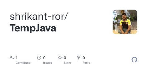 Github Shrikant Rortempjava