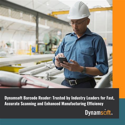 Dynamsoft On Linkedin Manufacturing Barcodereader Scanning Gomobile