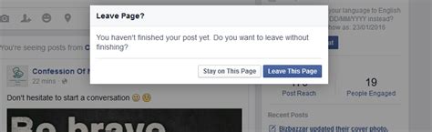 Javascript Display Custom Alert Box Like Facebook When You Navigate To Other Page Stack Overflow