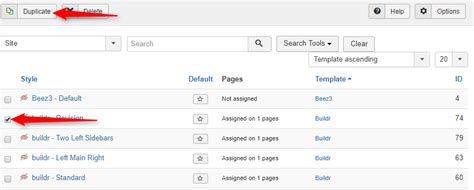 How To Duplicate A Buildr Based Template Style Joomlabamboo Blog