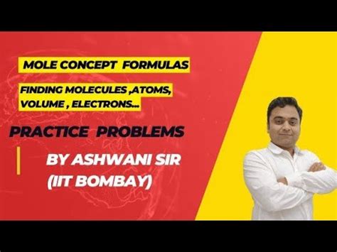 Uncovering Secrets Of Mole Concepts How To Calculate Molar Mass Molecules And Gas Volume