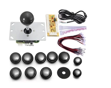 Kit Arcade Joystick Usb Zero Delay Electronica JNC