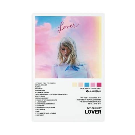 My Experience With The Stunning Taylor Swift Lover Poster A Must Have