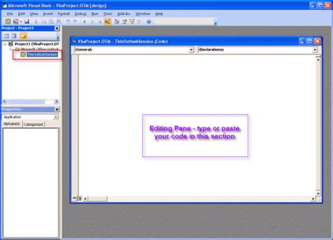 How To Use Outlooks Vba Editor