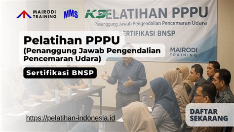 Pelatihan Pppu Sertifikasi Bnsp