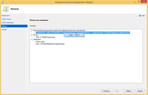 ssis project deployment under different name niko neugebauer