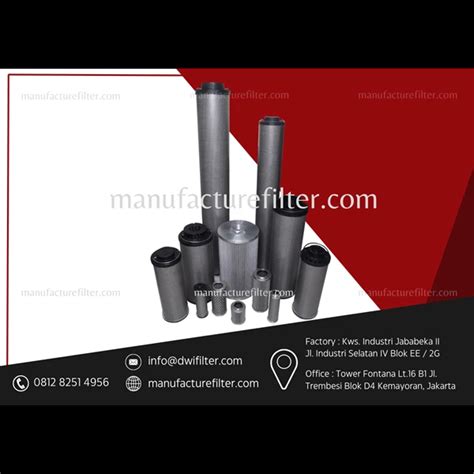 Jual Penggantian Filter Oli Hidraulik Peralatan Mesin Industri Jakarta Dwi Filter Jaya