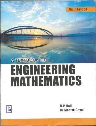 A Textbook Of Engineering Mathematics By Np Bali Books Jugaad