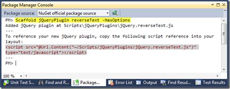 MvcScaffolding Creating Custom Scaffolders