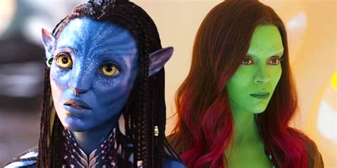 Zoe Saldana Avatar Makeup Zoe Saldaña Reveals The Challenges Neytiri