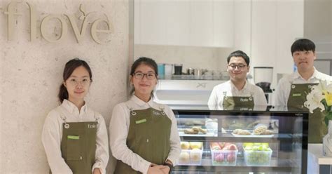 제주 청년 장애인 바리스타 카페 플로베 롯데점 개점