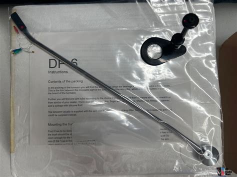 Morch Dp6 12 Tonearm In Chrome With Red Tube Photo 4717431 Us Audio Mart