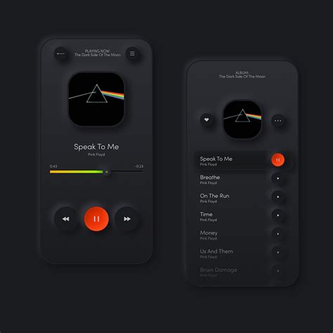 Neumorphism Ui Concept Design Music Player By Miriam Matas On Dribbble