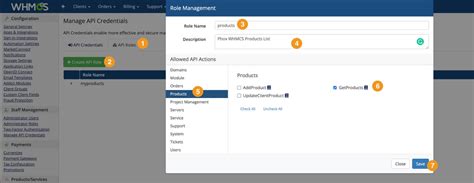 How To Create Api Credentials In Whmcs Phox Documentation
