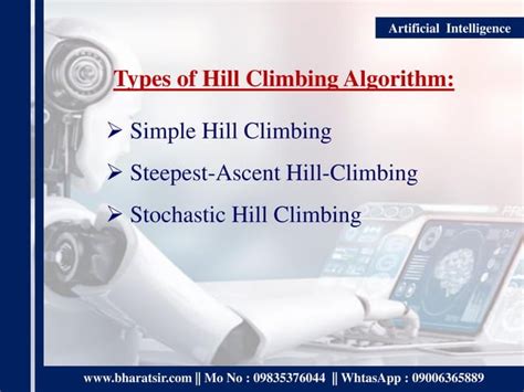 Hill Climbing Algorithm In Artificial Intelligence Pdf