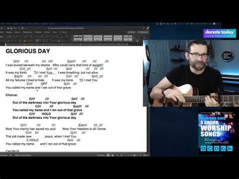 Glorious Day Easy Guitar Chords And Strumming Youtube