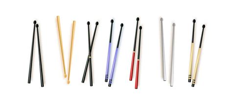 Premium Vector Drumstick Is Isolated On A White Background Vector