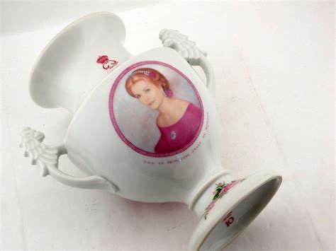 Porcelaine De Monaco Sas Princesse Grace Kelly Vase 10200 Gebraucht