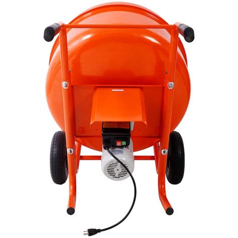 Tatayosi 8 Cu Ft Horizontal Portable Cement Mixer 224l Wheel Barrow