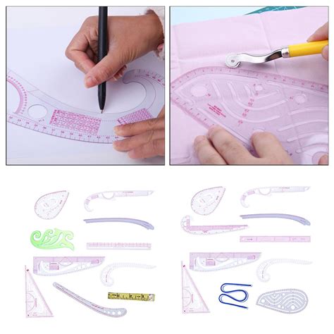 Fashion Metric Ruler Set French Curve Pattern Grading Rulers Styling Design £19 33 Picclick Uk